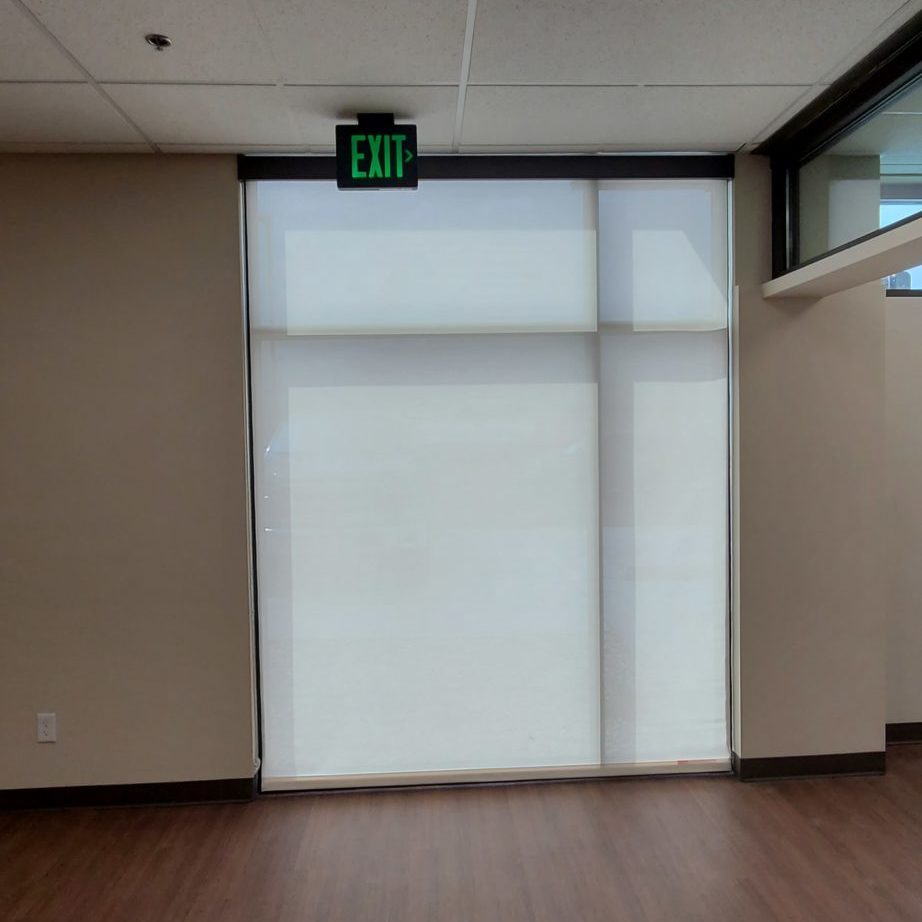 Vertiglide Shades | Peak Window Coverings